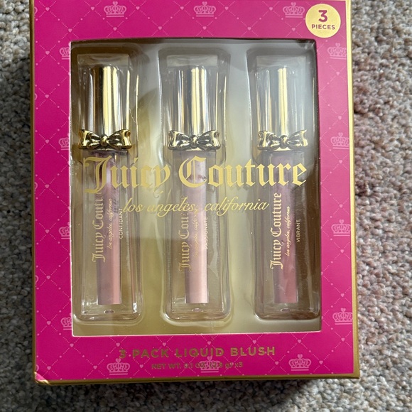 Juicy Couture | Makeup | Juicy Couture 3pack Liquid Blush Pink And Gold ...
